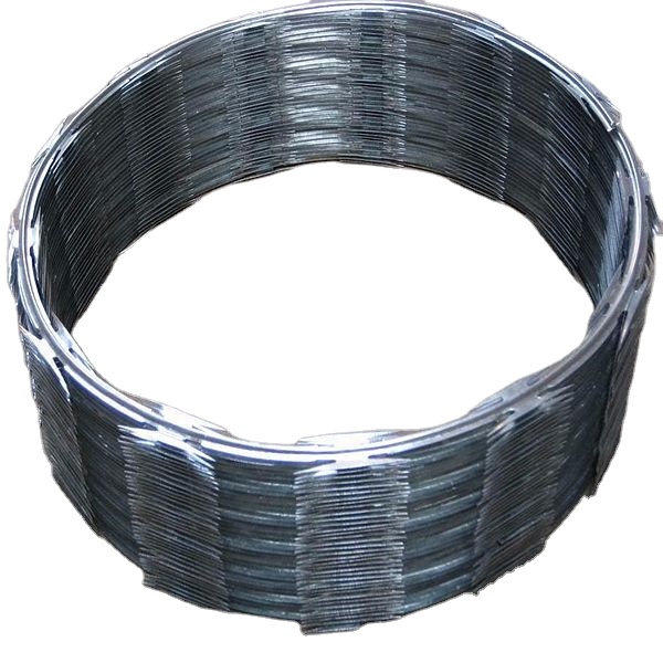 China Stainless steel razor wire 304 material 500 diameter ...